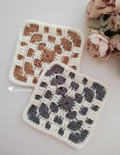 Ravelry: Checkerboard Granny Square pattern by Erangi Udeshika