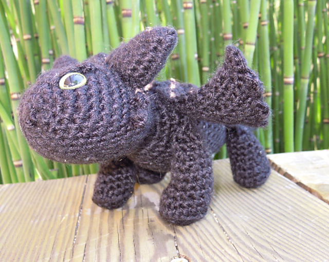 Ravelry: Toothless Amigurumi pattern by Erin Easlon