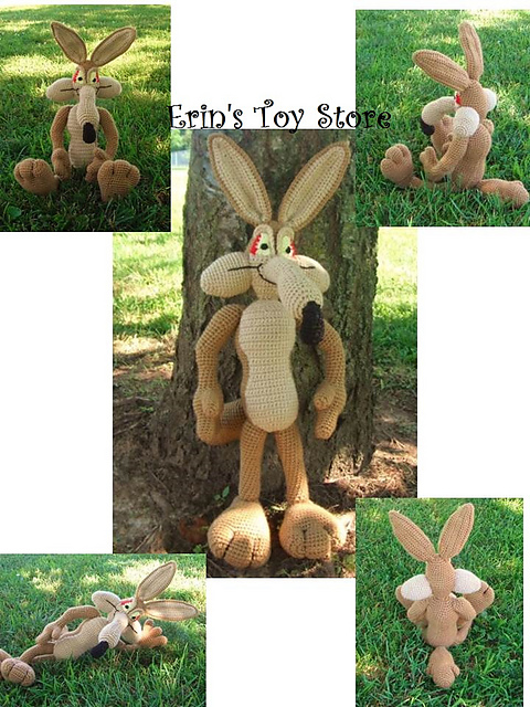 Ravelry: Willy the Coyote pattern by Erin Scull