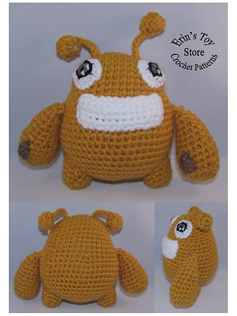 Ravelry: Little Fat Monster pattern by Erin Scull