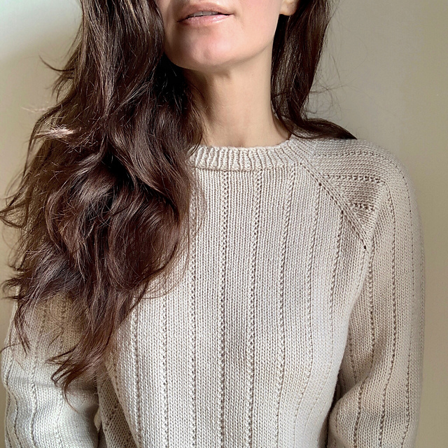 Ravelry: Weekend Glow sweater pattern by Julia Piro
