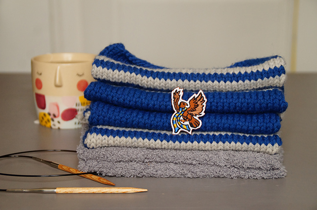 Ravelry: Tour de cou Poudlard pattern by Estelle Calim