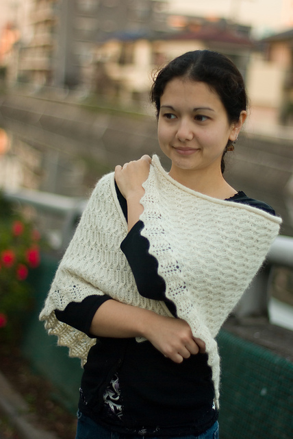 Ravelry: Notre Dame de Paris Shawl pattern by Anna Sudo