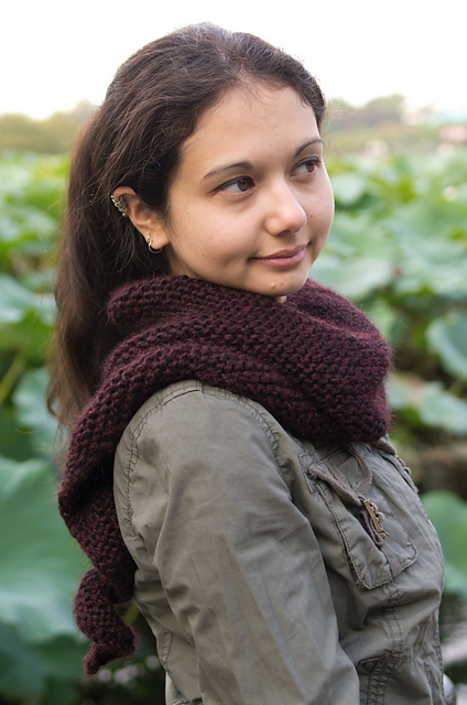 Ravelry: Resonant Scarf pattern by Anna Sudo