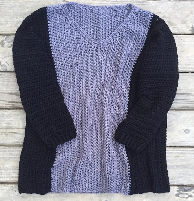 Ravelry: The Weekender Sweater pattern by Eva Pack