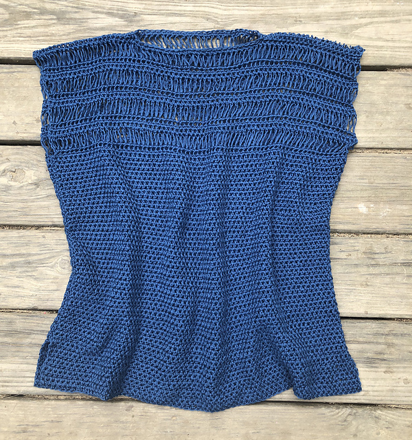 Ravelry: Drops Top pattern by Eva Pack