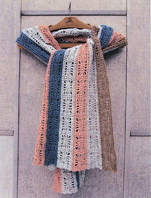 Ravelry: Katinka Scarf pattern by Kristen Toftegaard