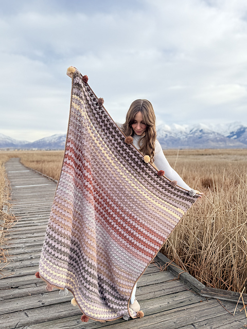 Ravelry: The Adagio Throw pattern by Rachel Misner