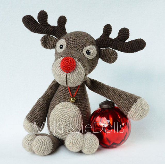 Ravelry: Rudolf Rendier pattern by Kristel Droog