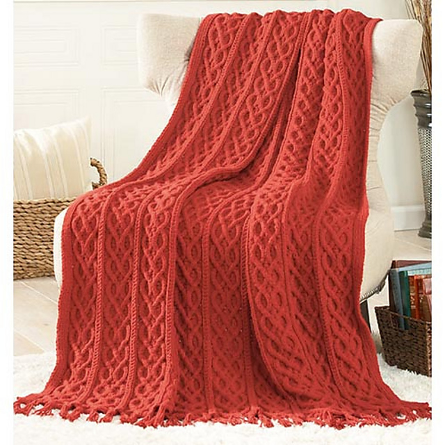 Ravelry: Jasmine Throw pattern by Rae Blackledge