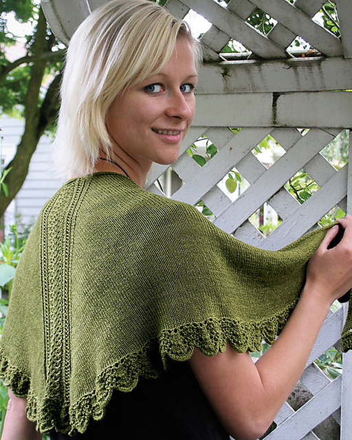 Ravelry: Lace Panel Shawl & Scarf (AC90) pattern by Jan Kirk Bunch