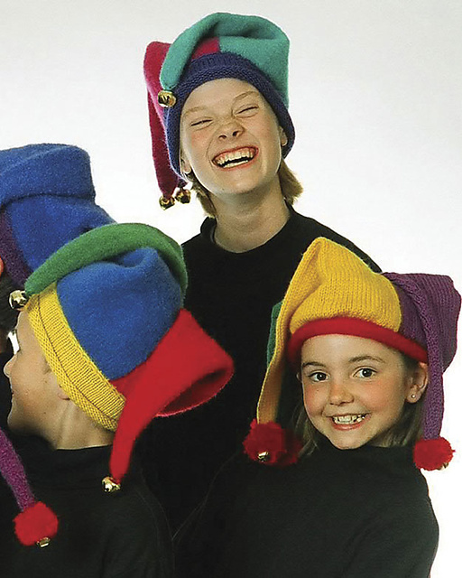 Ravelry: Jester Hats (AC19) pattern by Bev Galeskas