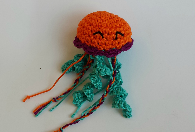 Ravelry: Amigurumi jellyfish pattern by Fabiana Canu