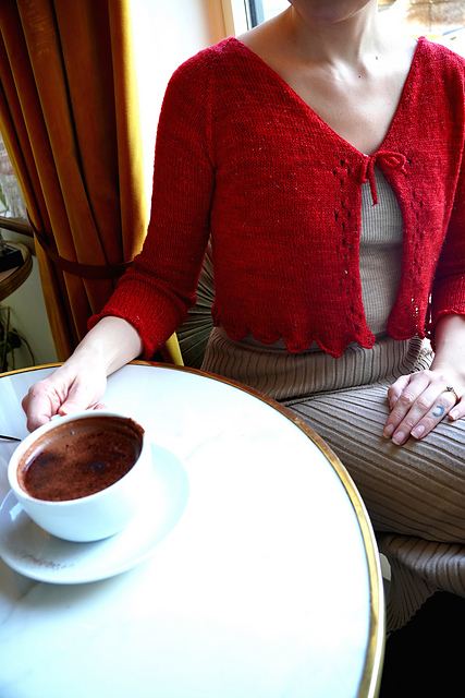 Ravelry: Tulipan Cardigan pattern by Fabel Knitwear