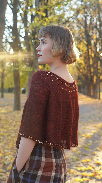 Ravelry: Decadence Blouse pattern by Fabel Knitwear