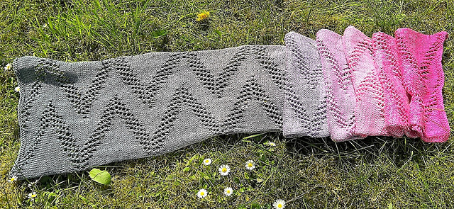 Ravelry: Schal "Zick Zack" pattern by Daniela Hess