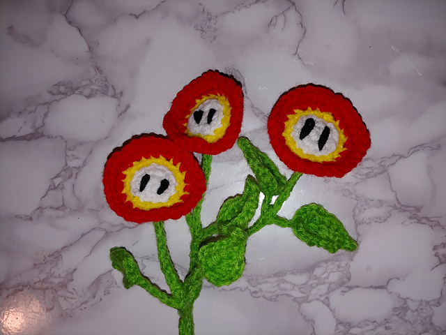 Ravelry: Fire Flower pattern by Liz Shafer