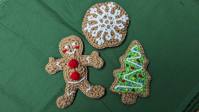 Ravelry: Holiday Cookies pattern by Liz Shafer
