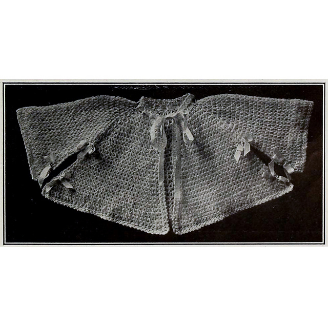 Ravelry: Baby's Crocheted Nightingale with Diamond Border pattern by ...