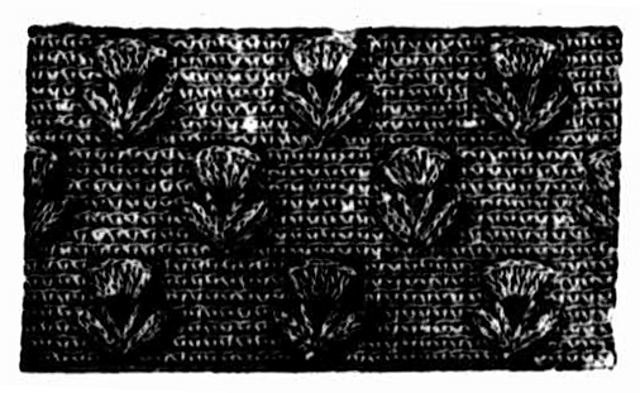 Ravelry: Thistle Pattern pattern by Australian Town and Country Journal