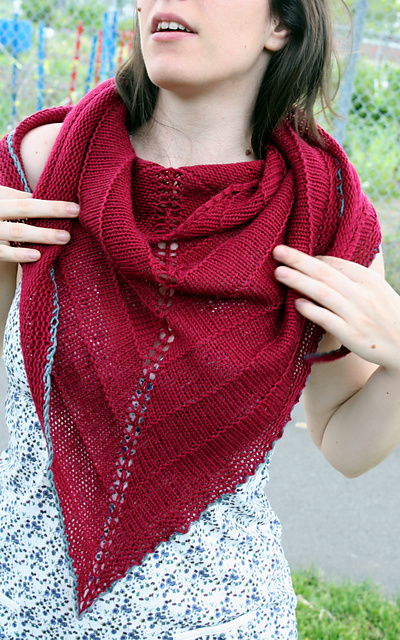 Ravelry: FallingStitches' 53. Boneyard Shawl