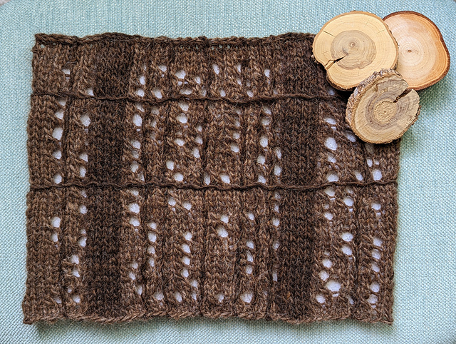 Ravelry: Microscopic Wood Knit: Alder pattern by Science Meets Art