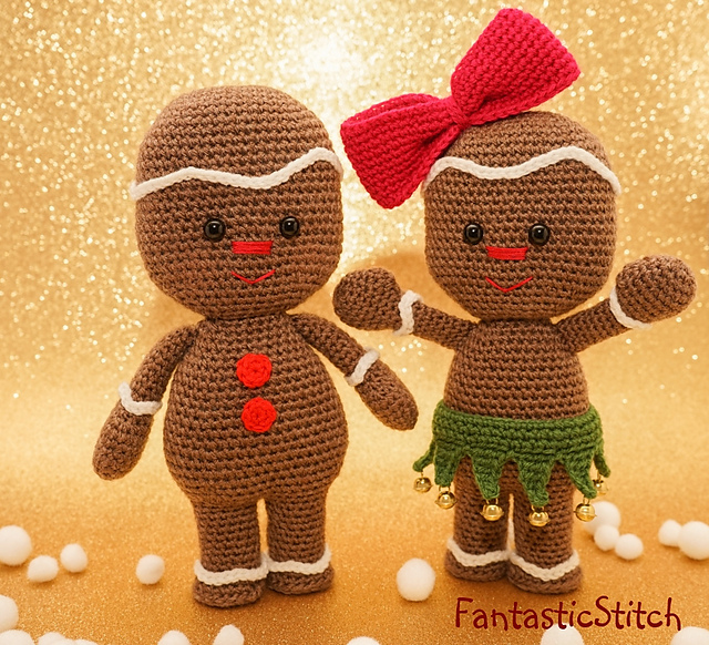 Ravelry: Christmas Gingerbread man pattern by Anastasia Eisenberg