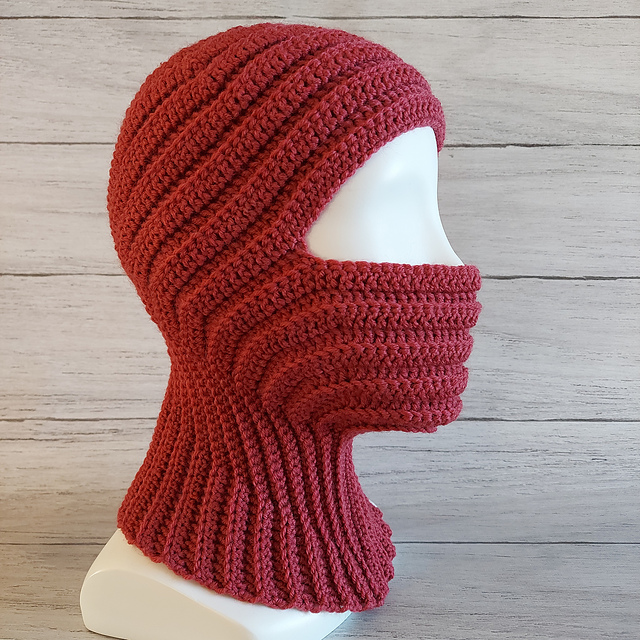 Ravelry: Full Face Covering Ski Mask pattern by Fast Life Design