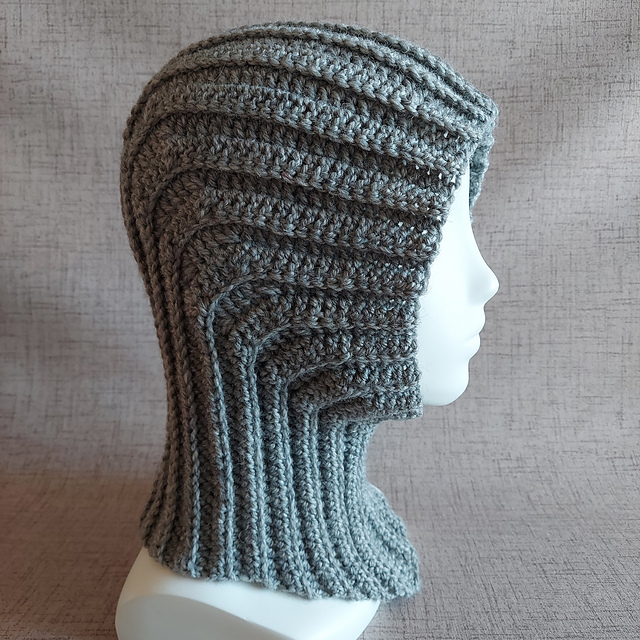 Ravelry: Open Face Balaclava Hood pattern by Fast Life Design