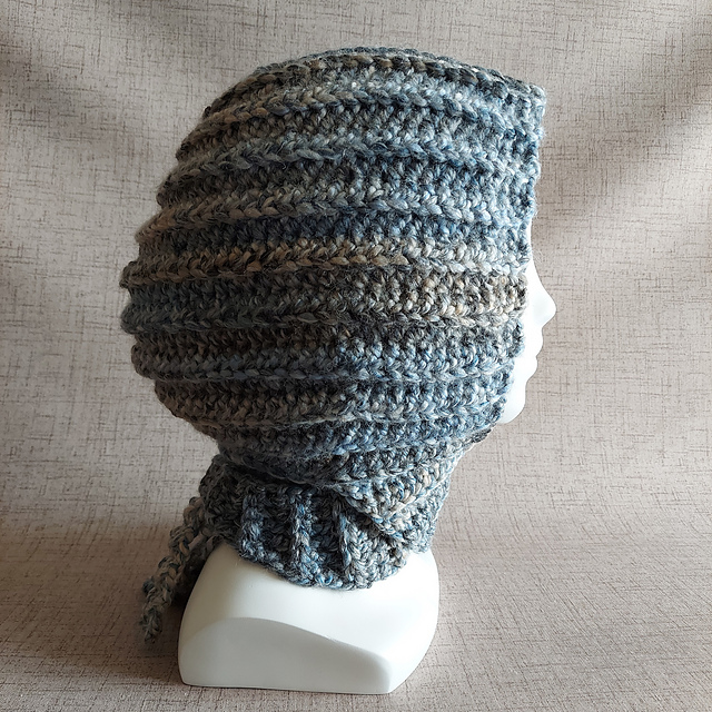 Ravelry: Hooded Cowl Head Scarf pattern by Fast Life Design