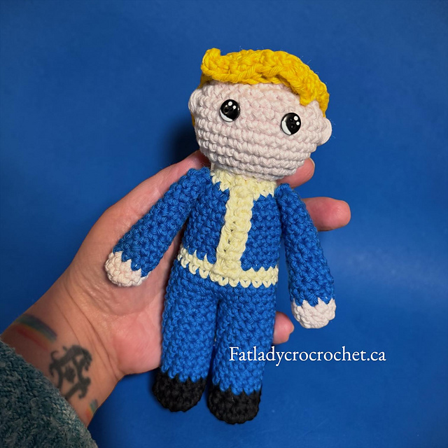 Ravelry: Vault Boy pattern by Trish Hoskin