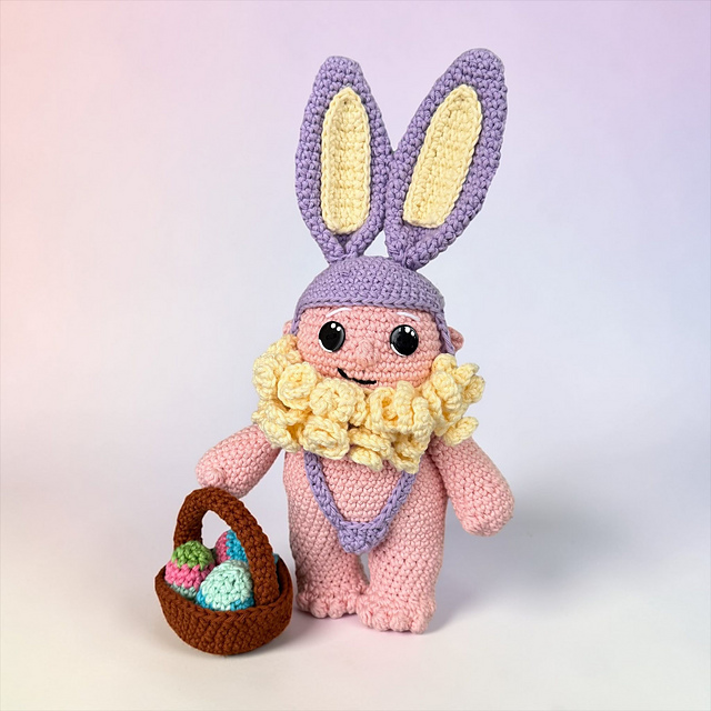 Ravelry: Mankini Gnome Easter Bunny pattern by Trish Hoskin