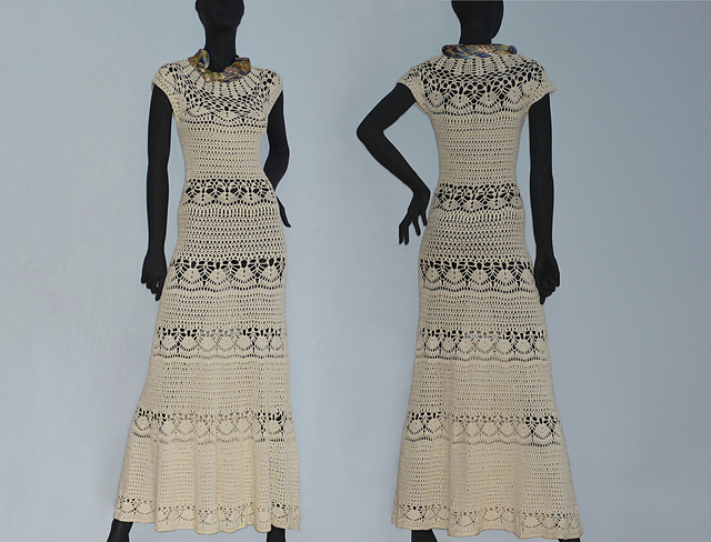 Ravelry: Maxi Dress Camellia pattern by FavoritePATTERNS