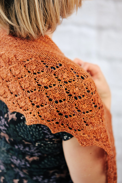 Ravelry: Penhale Shawl pattern by Faye Perriam-Reed