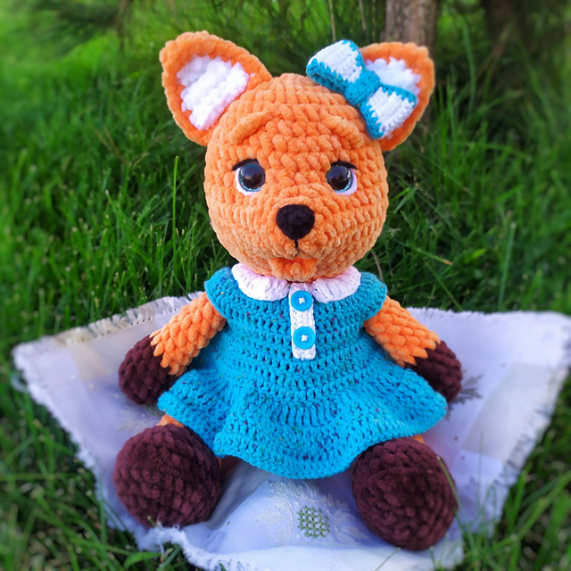 Ravelry: Orange the fox pattern by Svitlana Hurova