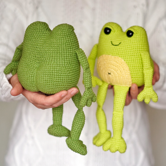 Ravelry: Chubby frog pattern by Svitlana Hurova