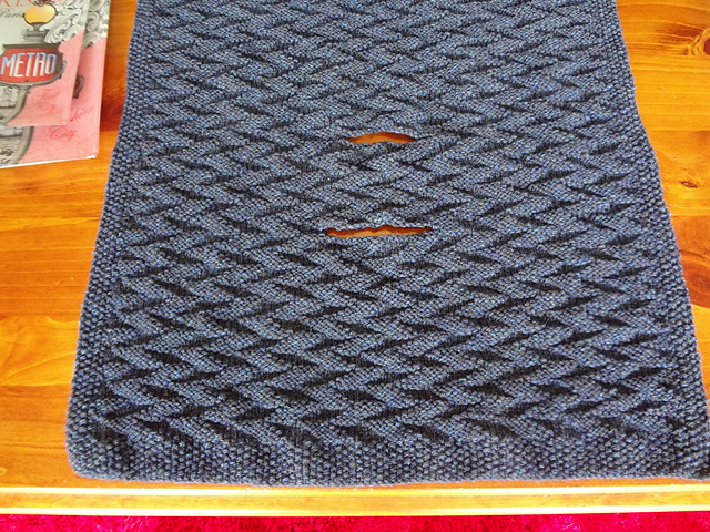 Ravelry: Double Parallelogram Stitch Car Seat Cover pattern by Sue ...