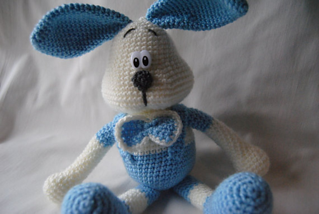 Ravelry: Amigurumi Bunny Ralf pattern by Kaie Pranno