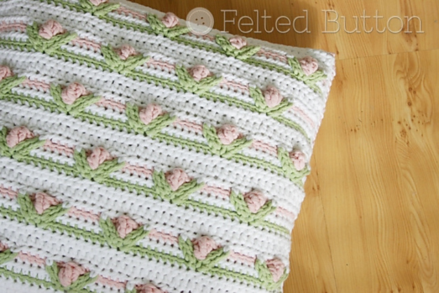 Ravelry: Little Dutch Girl Pillow and Blanket pattern by Susan Carlson