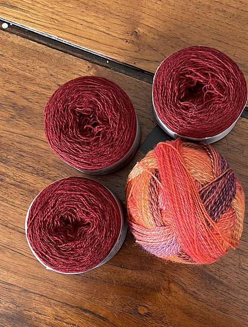 Ravelry: FemkeW's Dark Red Academia