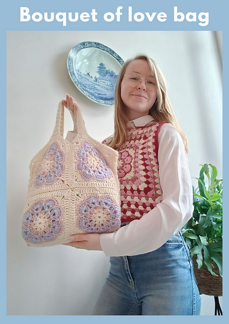Ravelry: Bouquet Of Love Bag pattern by Femke Keegstra