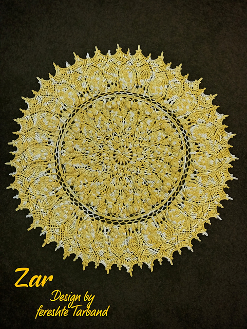 Ravelry: Zar pattern by Fereshte Tarband
