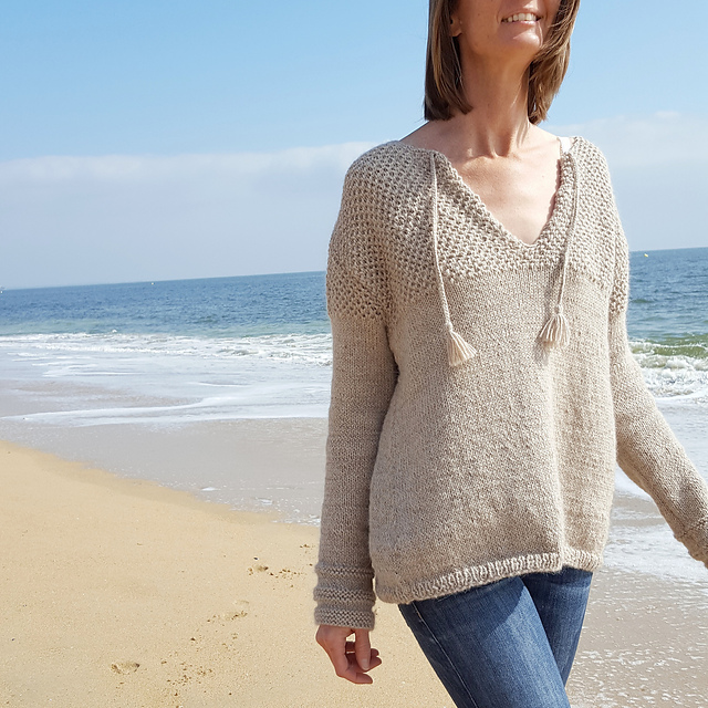 Ravelry: Pull Jacob pattern by HerbePlusVerte