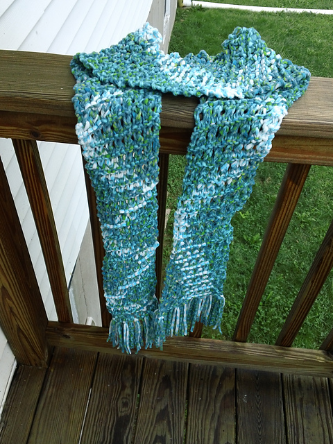 Ravelry: Sizzle Eyelet Scarf pattern by Premier Yarns Design Team