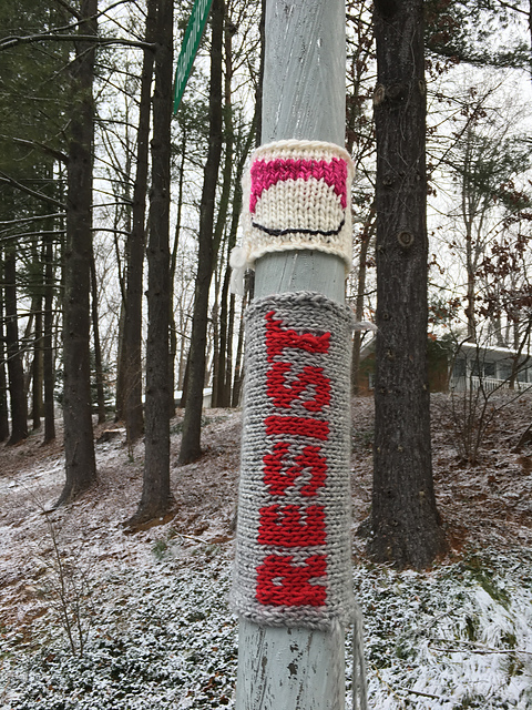 Ravelry: Ninja Knit 2: "Resist" Banner pattern by Anja Caldwell