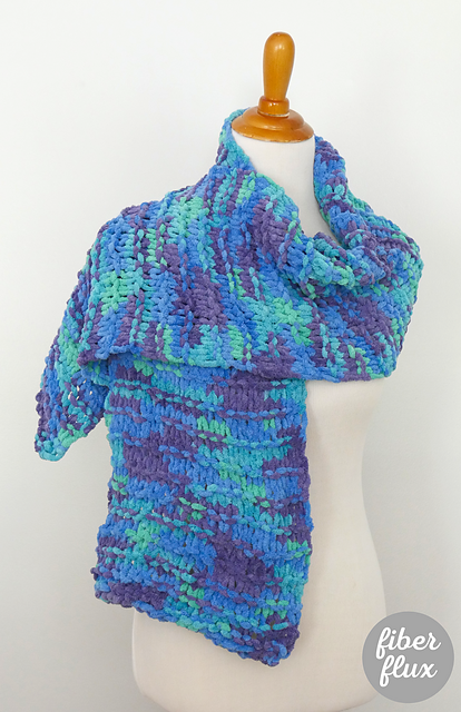 Ravelry: One Evening Scarf pattern by Fiber Flux / Jennifer Dickerson