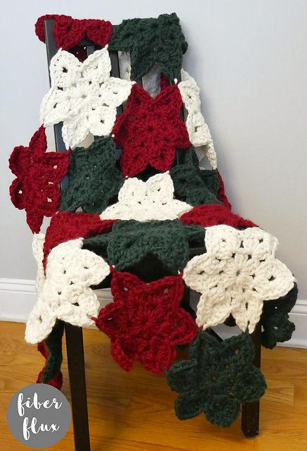 Ravelry: All Is Bright Throw pattern by Fiber Flux / Jennifer Dickerson