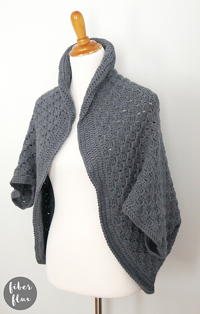 Ravelry: Cozy Cocoon Cardigan pattern by Fiber Flux / Jennifer Dickerson