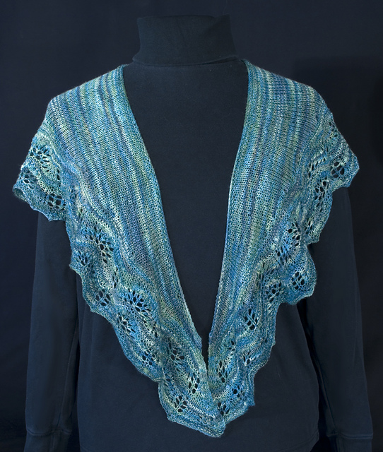 Ravelry: Bozemill Spring Shawlette pattern by Amy Loberg (FiberWild!)