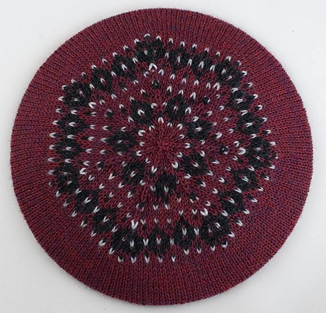 Ravelry: Diamond Band Beret pattern by Amy Loberg (FiberWild!)